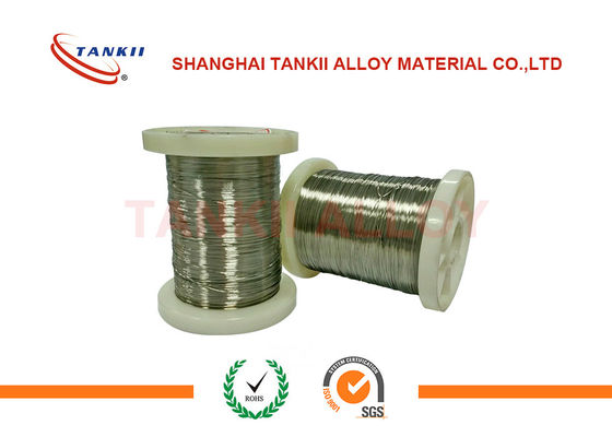 Type K Ribbon 0.5mm*10mm Bare Wire Thermocouple , 50mm Chromel Alumel Strip