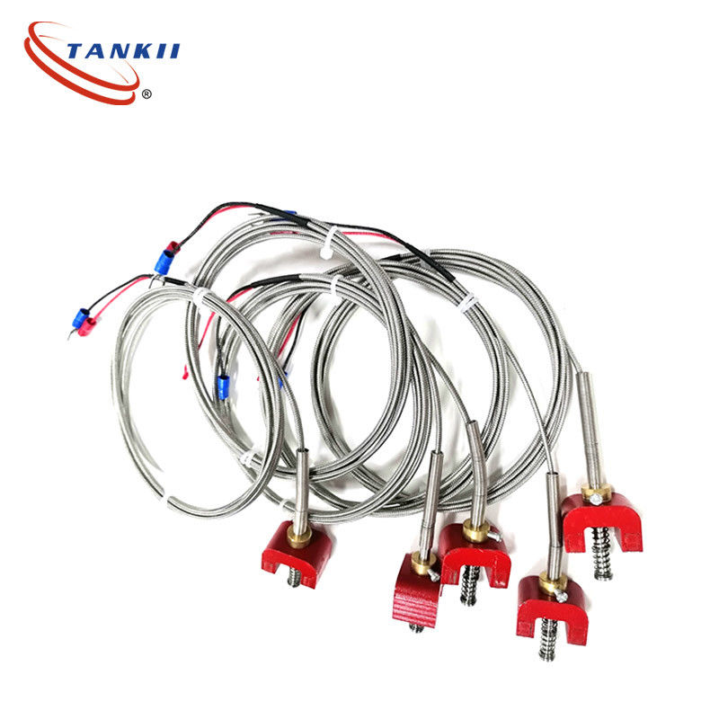 SS Screened K Type Surface Thermocouple Sensor Cable ISO 9001 Certified