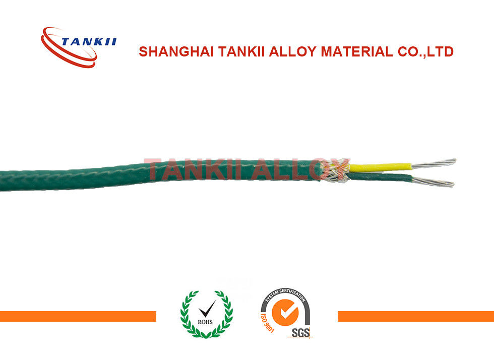 ANSI Color Code Type T Thermocouple Extension Wire With 200 Centigrade ...