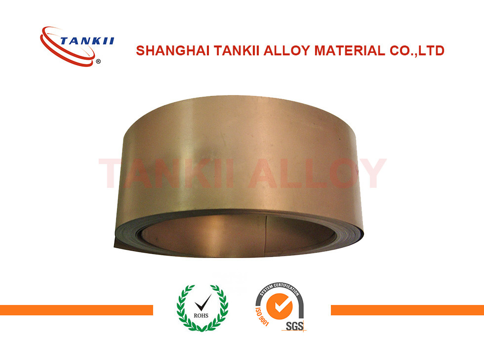 0.02 - 7 Mm Thick manganin Sheet / 0.44uΩ/m shunt manganin strip