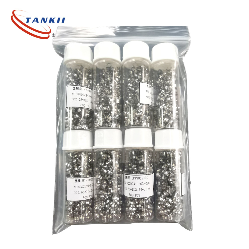 99.95% Pt/Pt90Ir10 High Purity Platinum Pipe Pt Capillarity Tube ...