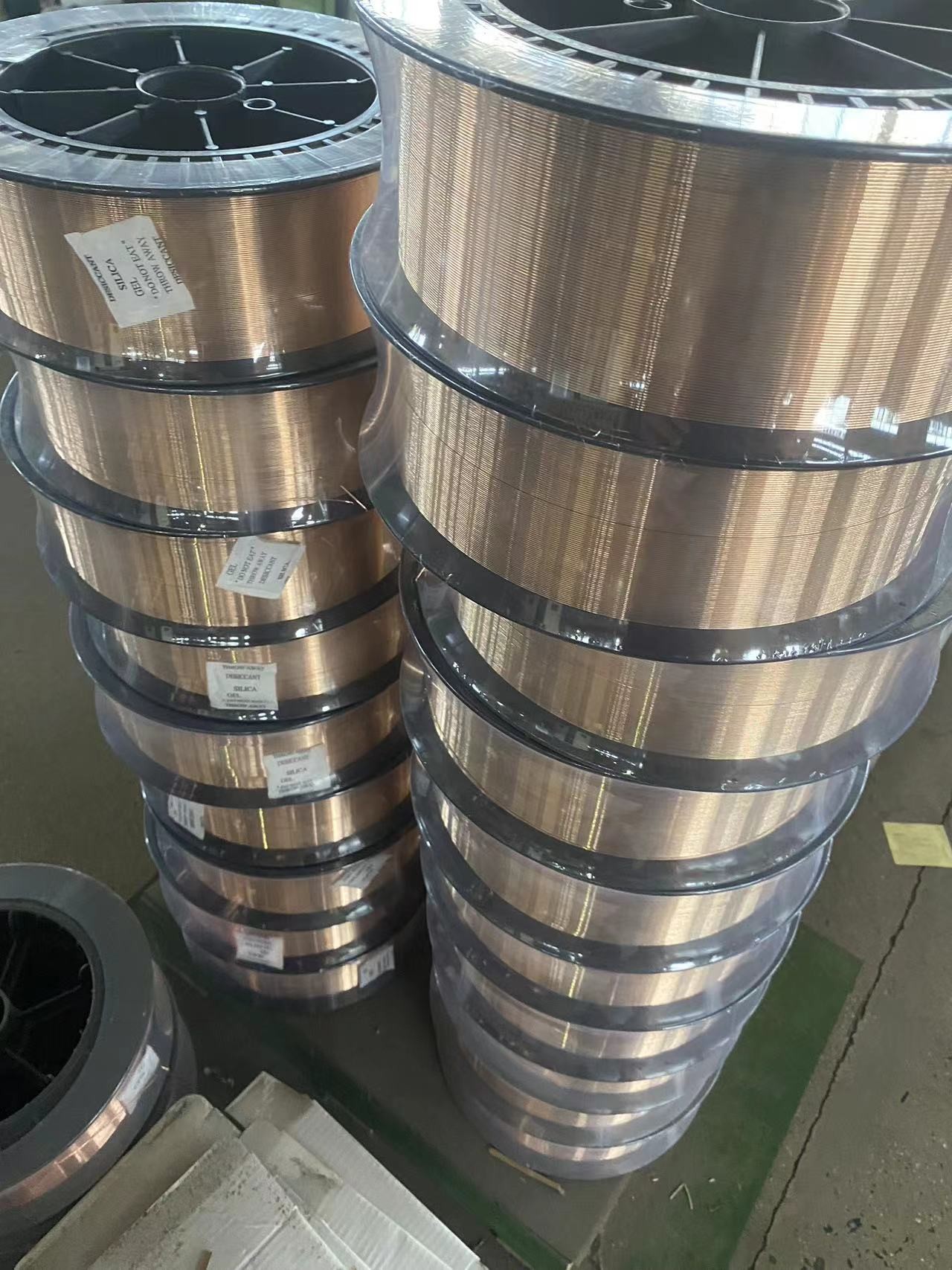 Arc Spray Wire, thermal Spraying Wire, Low Fuming BRONZE , CuZn40Fe1Sn1