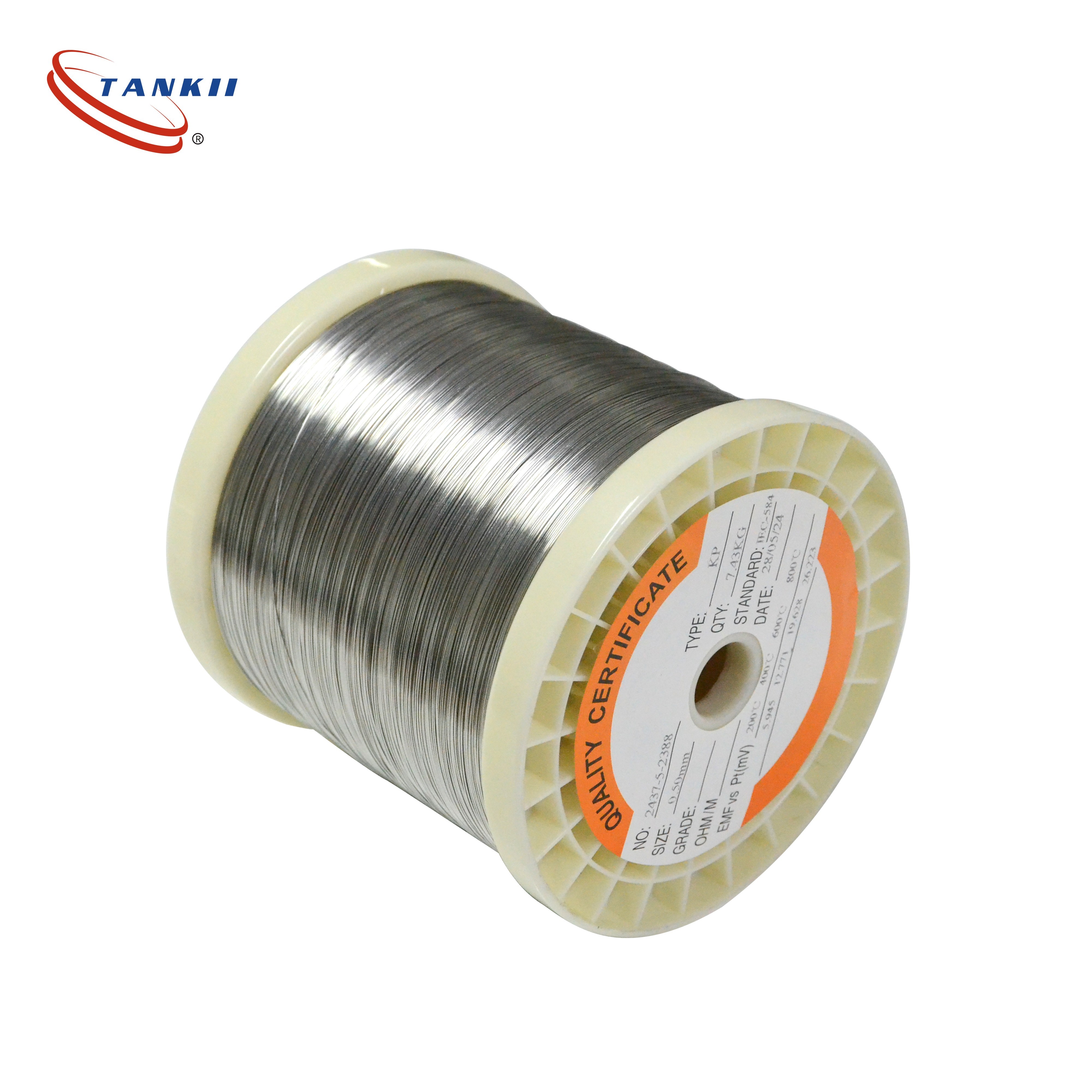 Iron / Constantan Wire Chromel / Constantan Thermocouple Wire For ...