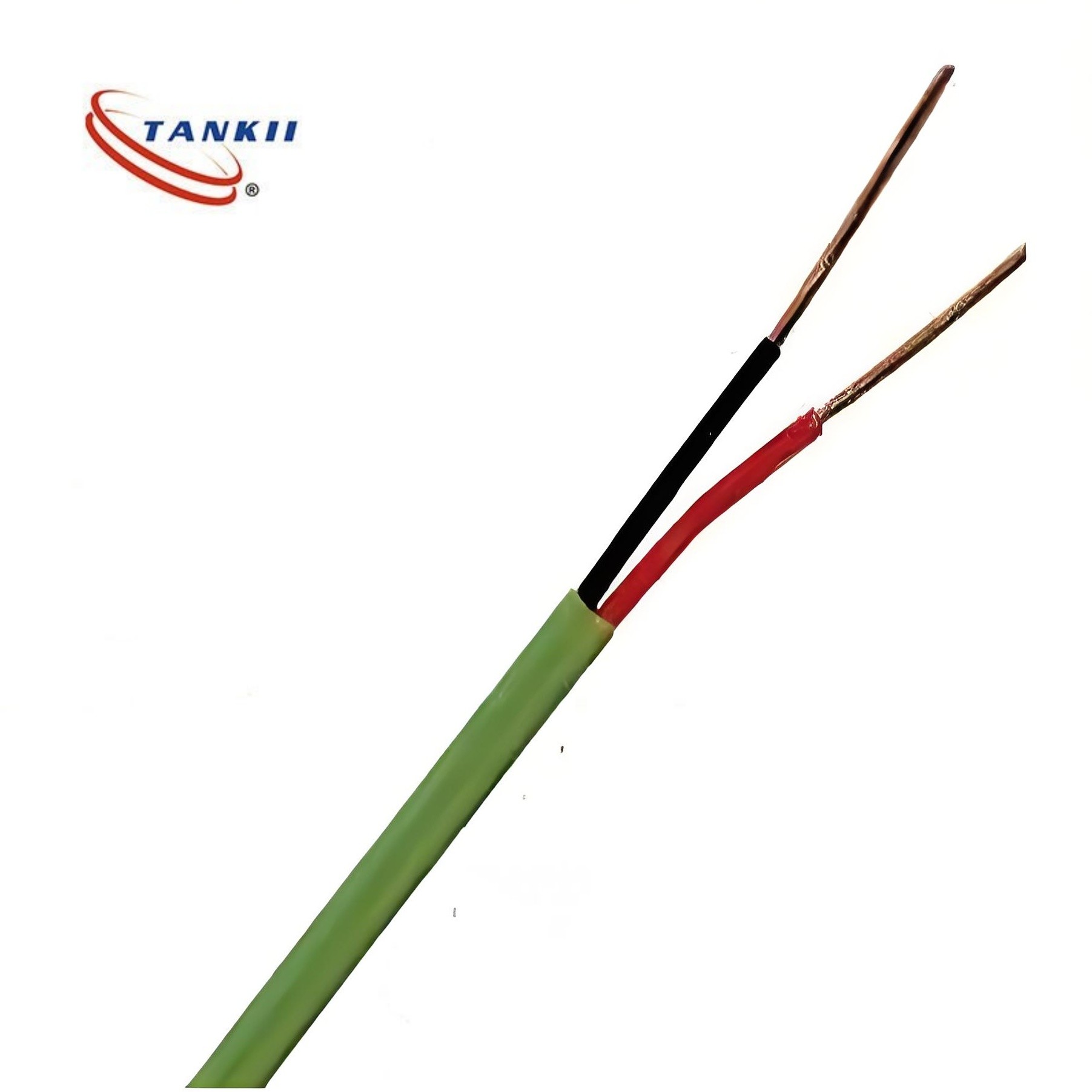 200 Degree Insulation FEP / PFA Insulated K Type Thermocouple Extention ...