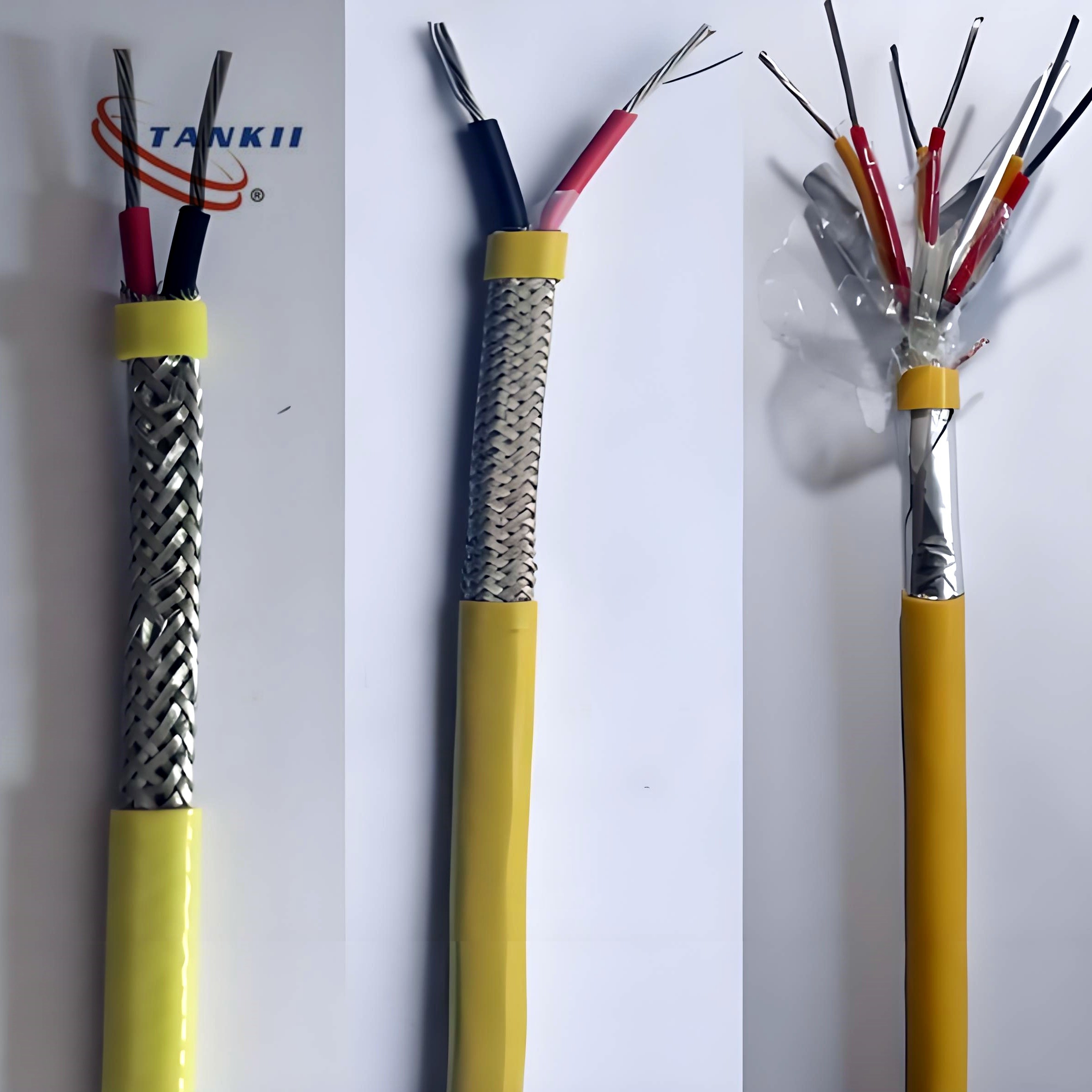 3*1.5mm2 PVC Insulated Multi - Cores Thermocouple Cable Type K For ...