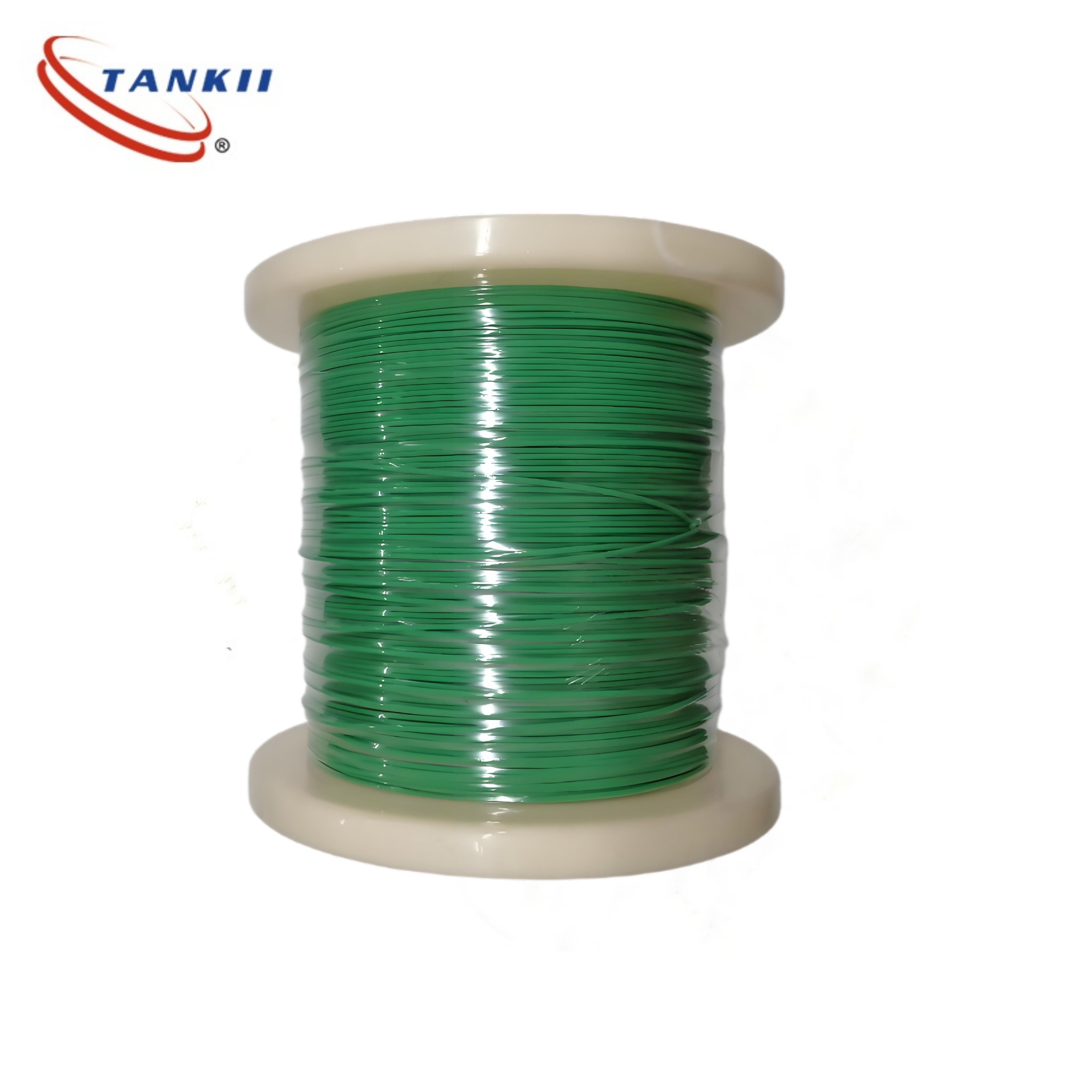 K Type Thermocouple Cable Green / White With FEP / PTFE / PFA / PVC ...
