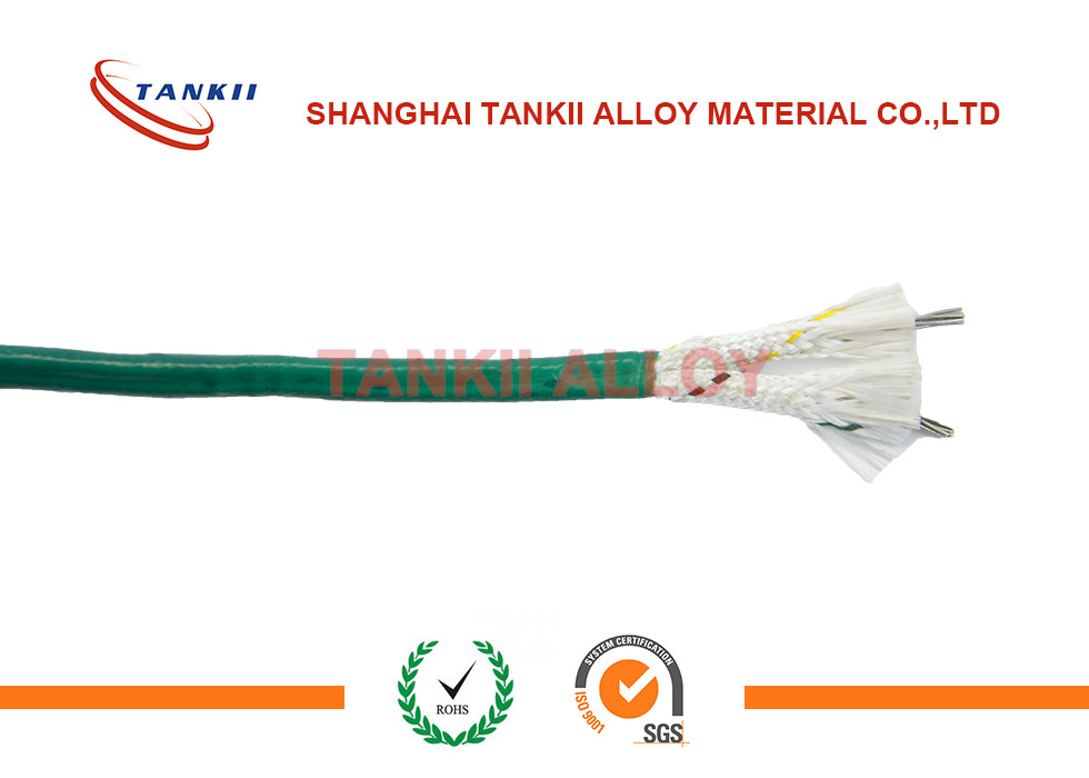 200C PTFE Insulated KX Thermocouple Cable IEC Color Code For ...