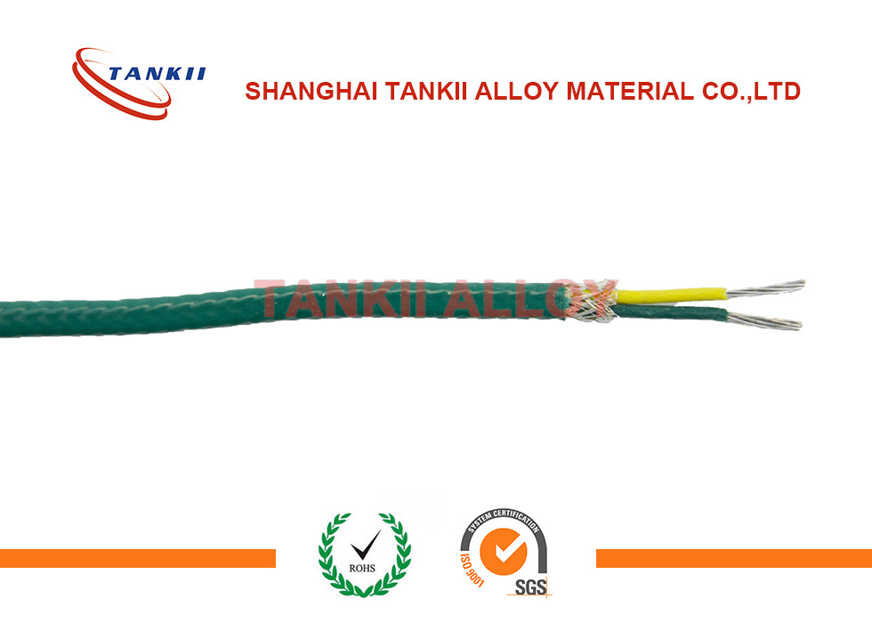 ANSI Color Code Type T Thermocouple Extension Wire With 200 Centigrade ...