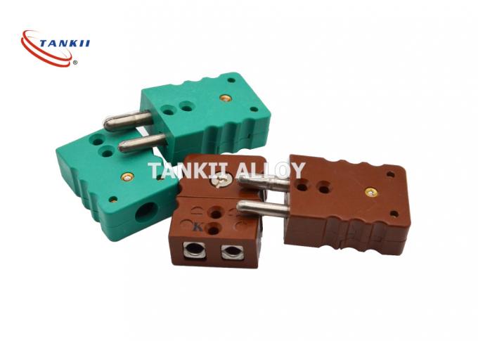 Miniature Type K Male Female Thermocouple Socket Standard